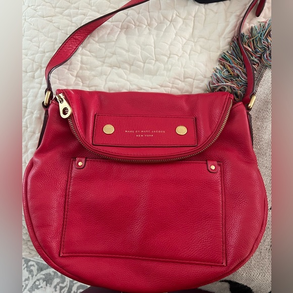 Marc Jacobs | Bags | Red Marc Jacobs Crossbody | Poshmark